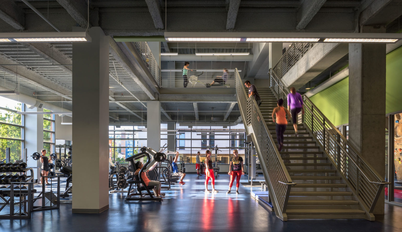 PSU Rec Center 4th Floor Expansion – Woofter Bolch Architecture